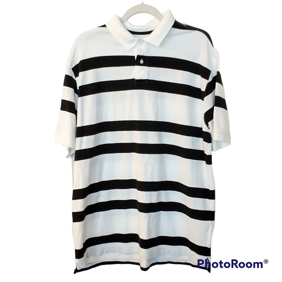 Basic Editions | Shirts | Mens Basic Editions Navy Blue And White ...